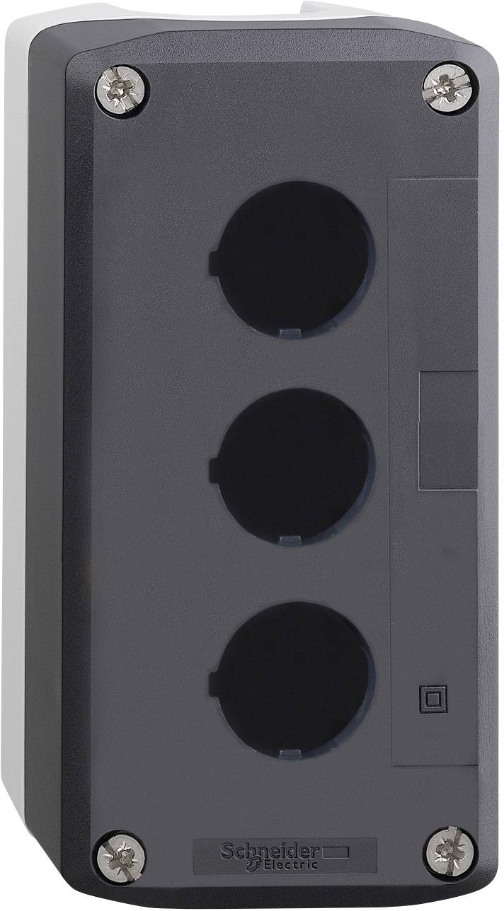 Schneider Electric XALD03 prazno kućište temno siva, svetlo siva