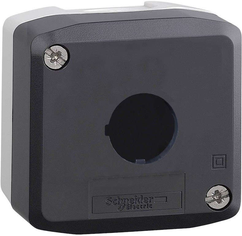 Schneider Electric XALD01 prazno kućište temno siva, svetlo siva