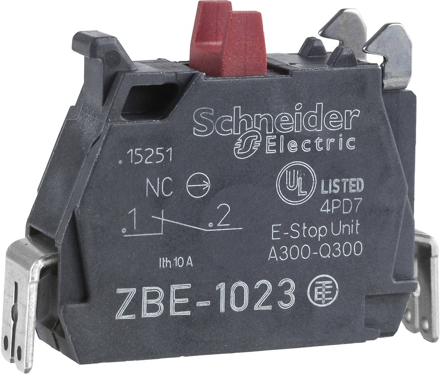 Schneider Electric Harmony XB4 blok crna, zelena