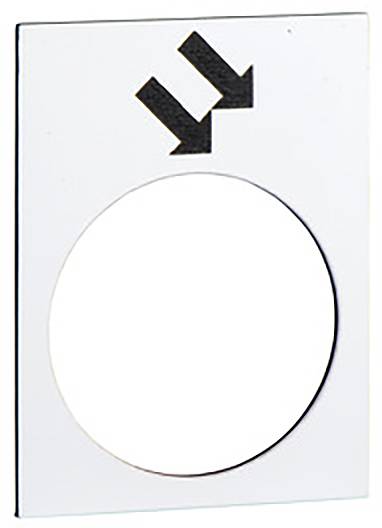 Schneider Electric ZB2BY4914 dodatna oprema bela (pak. 10 kom)