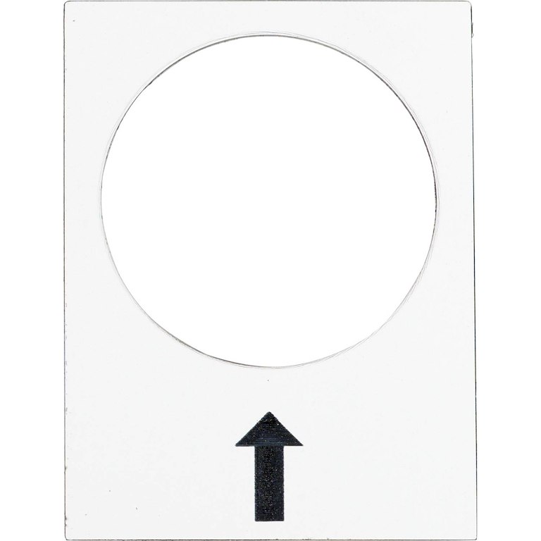 Schneider Electric ZB2BY4907 etiketa bela (pak. 10 kom)