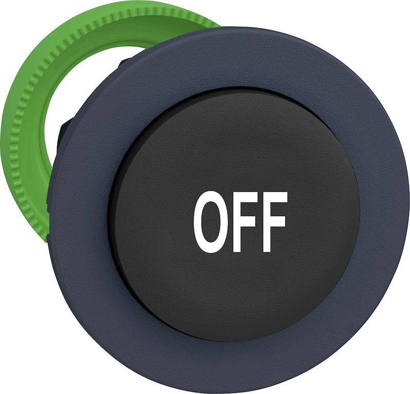 Schneider Electric ZB5FL235 dodatna oprema temno siva, crna
