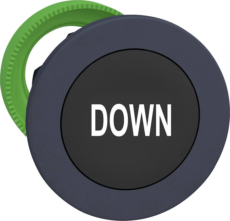 Schneider Electric ZB5FA344 dodatna oprema temno siva, crna