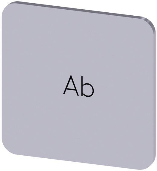 Siemens 3SU1900-0AF81-0AE0 dodatna oprema srebrna, crna (pak. 10 kom)
