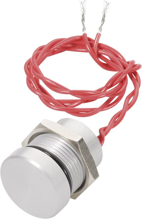 APEM PBAR2AF0000 piezo taster kovinska 24 V DC/AC