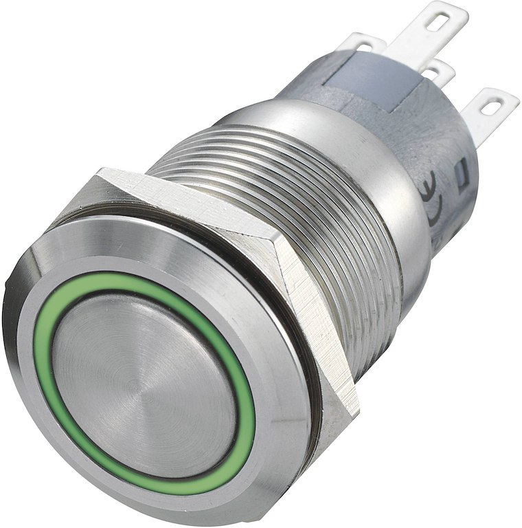 TRU Components LED antivandal taster legirani čelik 250 V/AC