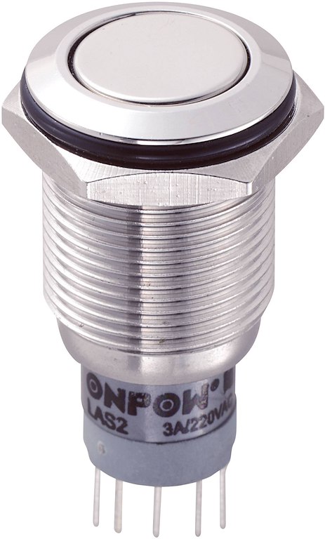 TRU Components LAS2GQF-22Z/S/P antivandal prekidač legirani čelik 250 V/AC