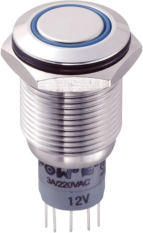 TRU Components LED antivandal taster legirani čelik 250 V/AC
