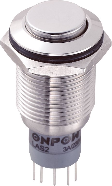 TRU Components LAS2GQH-22Z/S/P antivandal prekidač legirani čelik 250 V/AC
