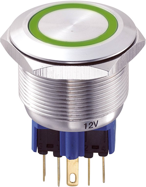 TRU Components LED antivandal taster legirani čelik 250 V/AC
