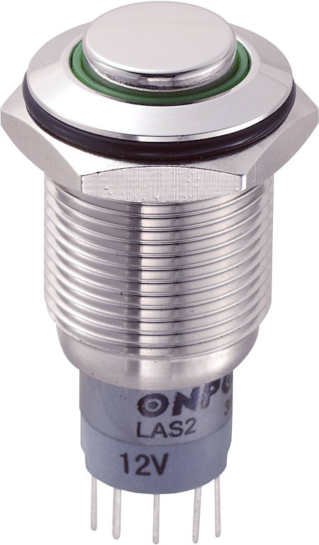 TRU Components LED antivandal taster legirani čelik 250 V/AC