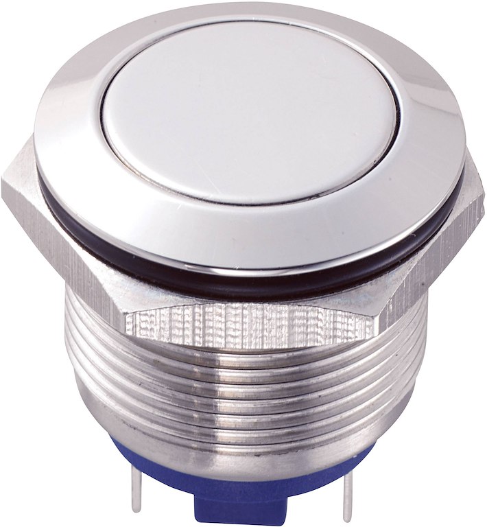 TRU Components GQ19F-10/J/S antivandal taster legirani čelik 48 V/DC