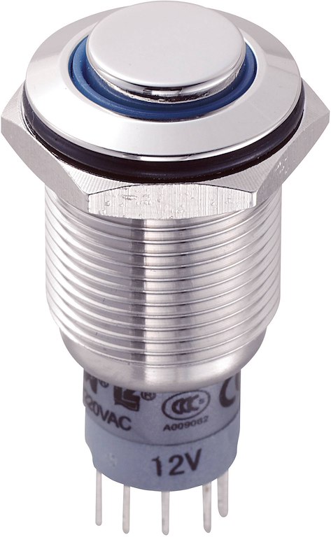 TRU Components LED antivandal taster legirani čelik 250 V/AC