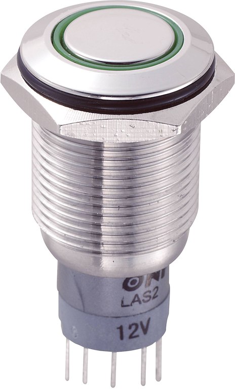TRU Components LED antivandal taster legirani čelik 250 V/AC