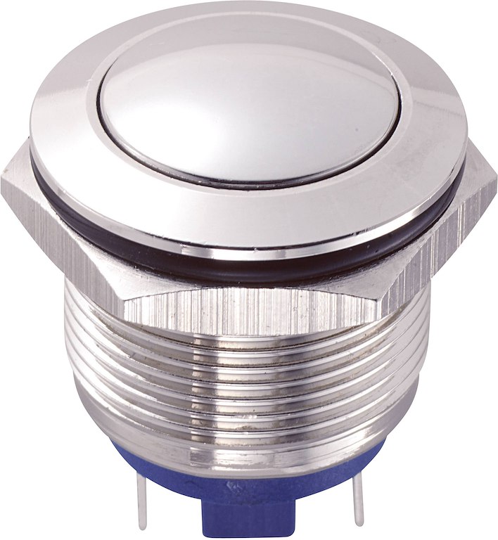 TRU Components GQ19B-10/J/S antivandal taster legirani čelik 48 V/DC