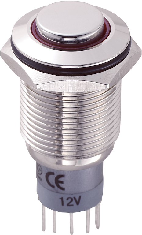 TRU Components LED antivandal prekidač medenina 250 V/AC