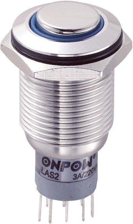 TRU Components LED antivandal taster legirani čelik 250 V/AC