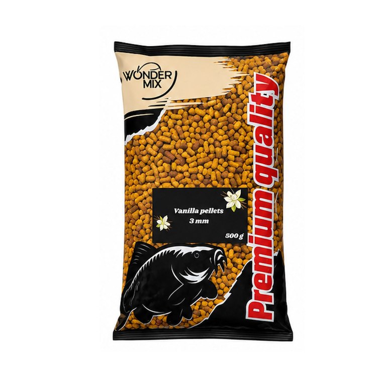 WONDER MIX 3MM PELLET – VANILLA 500GR