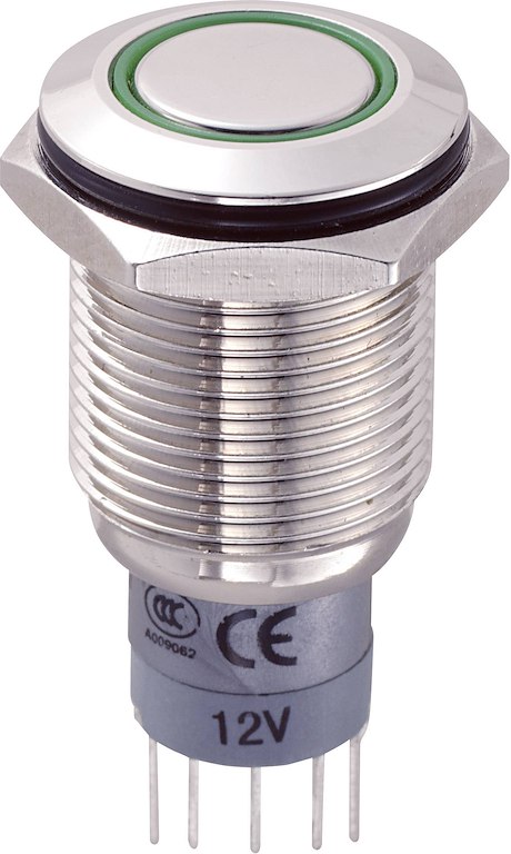 TRU Components LED antivandal prekidač medenina 250 V/AC