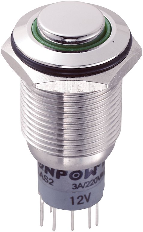 TRU Components LED antivandal taster legirani čelik 250 V/AC