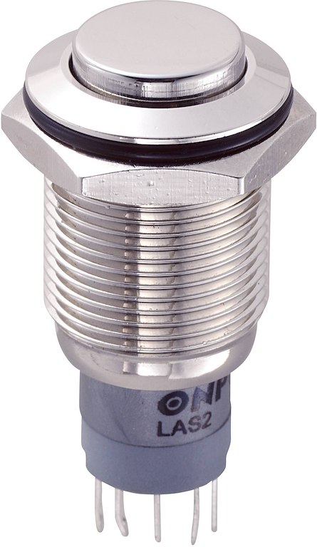 TRU Components LAS2GQH-11/N/P antivandal taster nikelj 250 V/AC