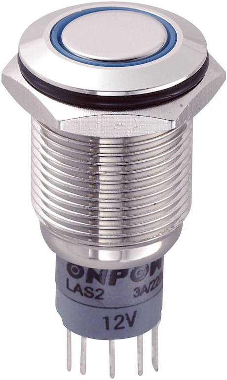 TRU Components LED antivandal prekidač medenina 250 V/AC