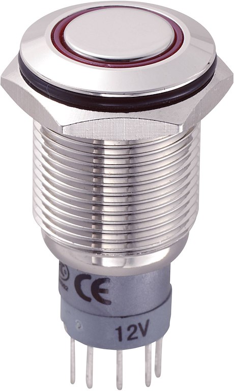 TRU Components LED antivandal prekidač medenina 250 V/AC