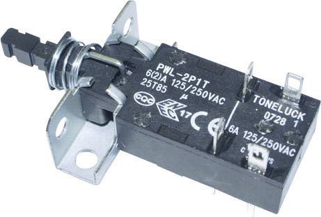 PWL-2P1TL-6SASHA mrežni prekidač crna 250 V/AC