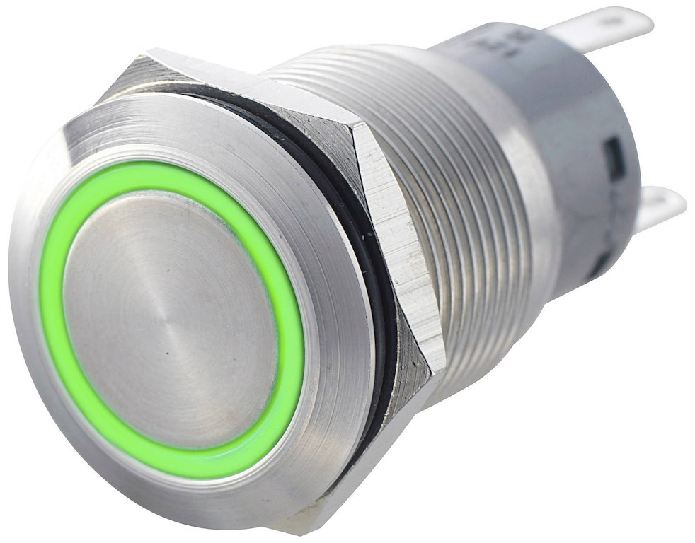 TRU Components LED antivandal prekidač legirani čelik 250 V/AC