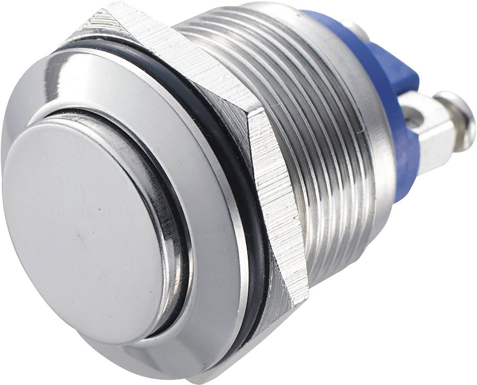 TRU Components GQ 19H-S antivandal taster legirani čelik 48 V/DC