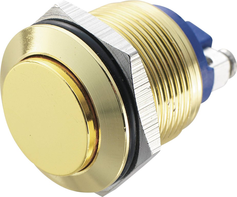 TRU Components GQ 19H-G antivandal taster medenina 48 V/DC
