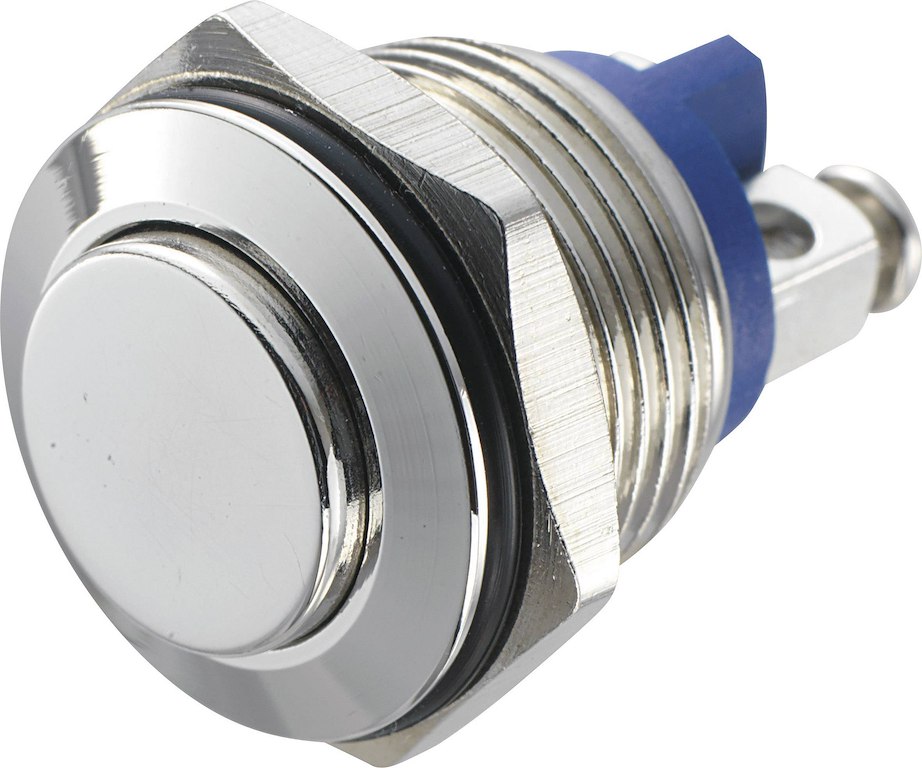 TRU Components GQ 16H-N antivandal taster nikelj 48 V/DC