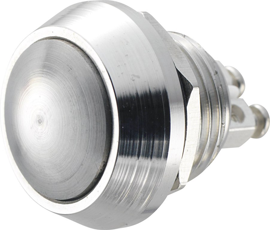 TRU Components GQ 12B-N antivandal taster ponikljana 48 V/DC