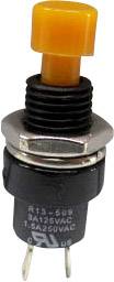 R13-509A-05YL taster žuta 250 V/AC