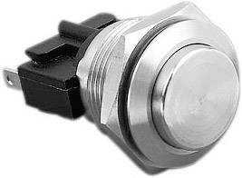 Bulgin MP0031/2 antivandal taster legirani čelik 250 V/AC