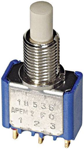 APEM 18535CD taster plava, bela 30 V/DC