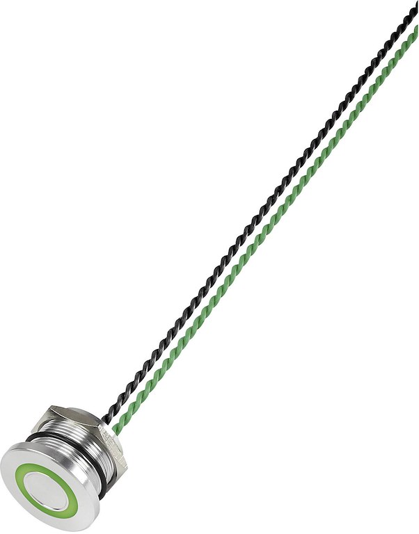TRU Components LED piezo taster