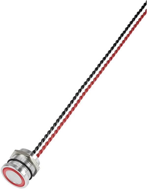 TRU Components LED piezo taster