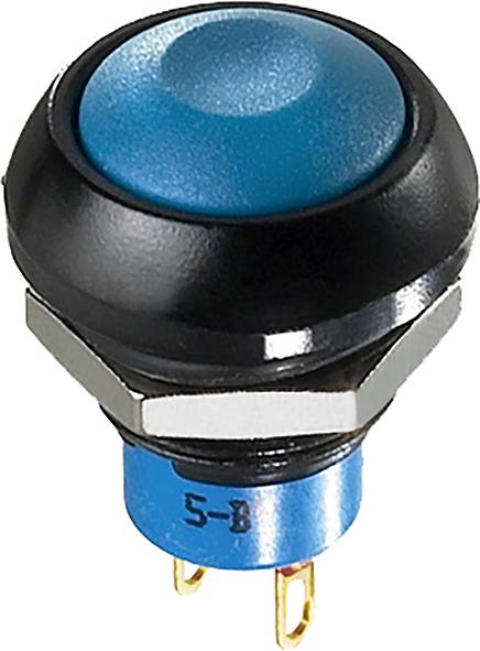 APEM IP Series prekidač na pritisak (uklopni) crna 12 V/DC