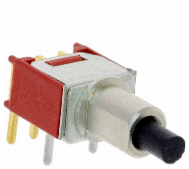 C & K Switches Push button TP Series taster crna 20 V/DC, 20 V/AC
