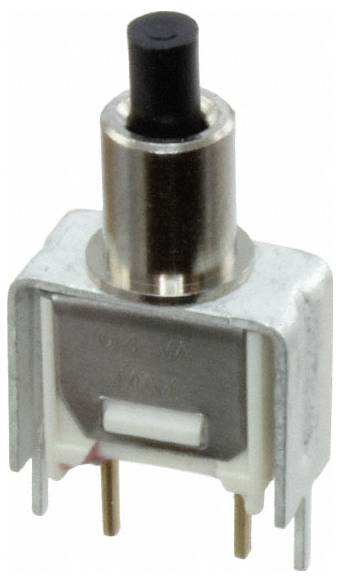C & K Switches Push button TP Series taster crna 20 V/DC, 20 V/AC