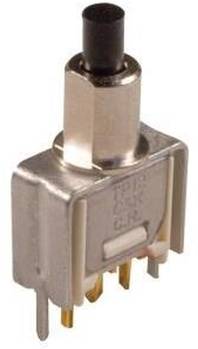 C & K Switches Pushbuttons TP Series taster crna 28 V/DC, 120 V/AC