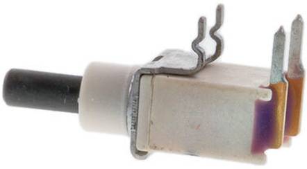 C & K Switches Push button EP Series taster crna 20 V/DC