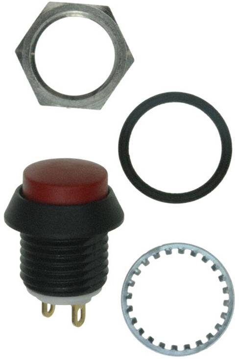C & K Switches Push button AP Series taster crvena 24 V/DC