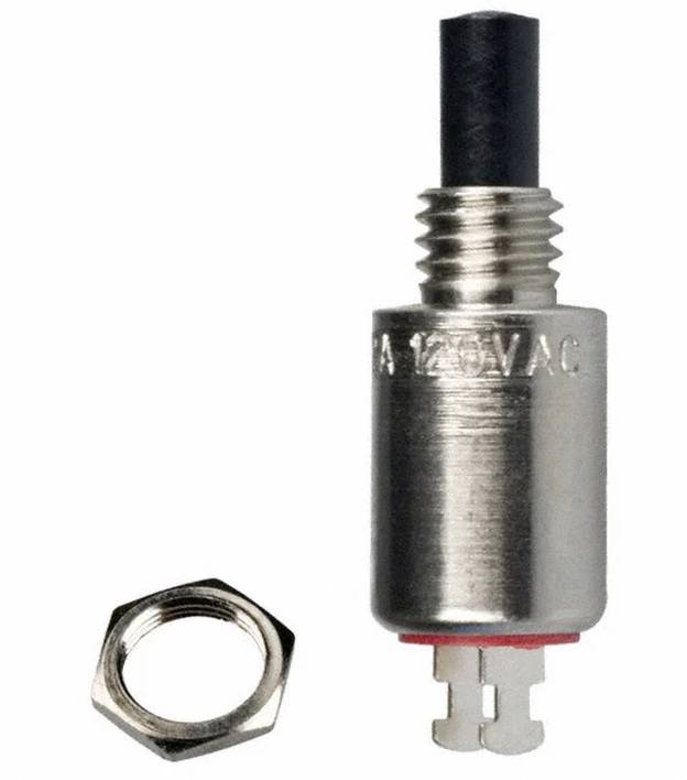 C & K Switches Push button 8600 Series taster crna 28 V/DC