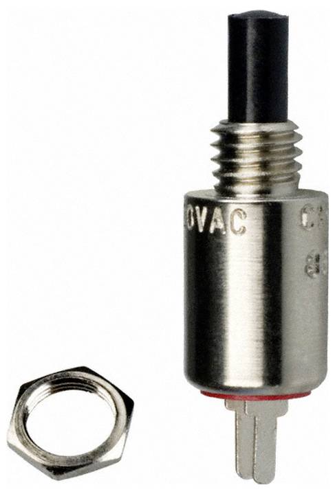 C & K Switches Push button 8600 Series taster crna 28 V/DC