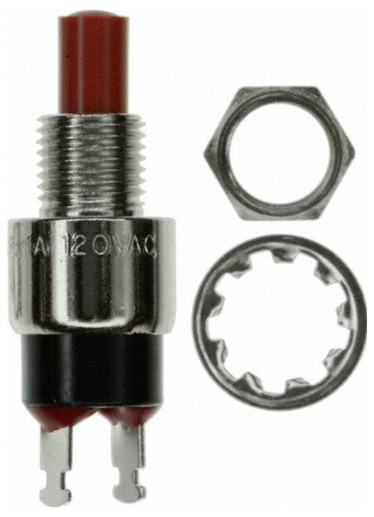 C & K Switches Pushbuttons 8500 Series taster crvena 28 V/DC