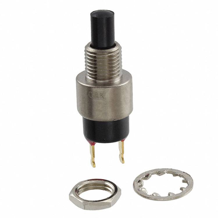 C & K Switches Push button 8500 Series taster crna 20 V/DC