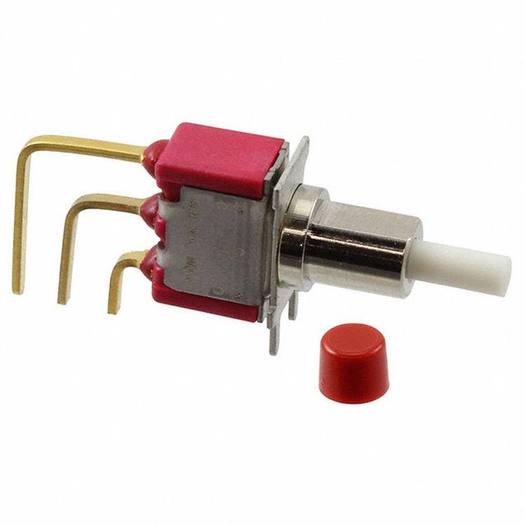 C & K Switches Push button 8060 Series taster crvena 20 V/DC
