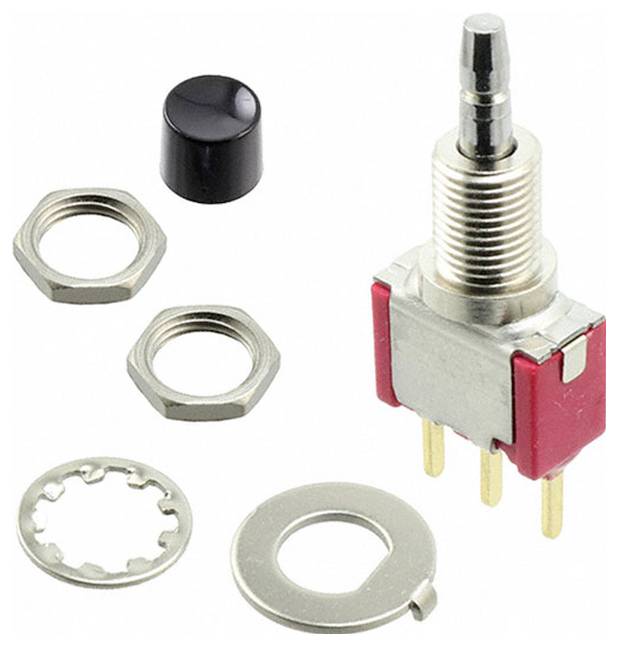 C & K Switches Push button 8060 Series taster crvena 28 V/DC
